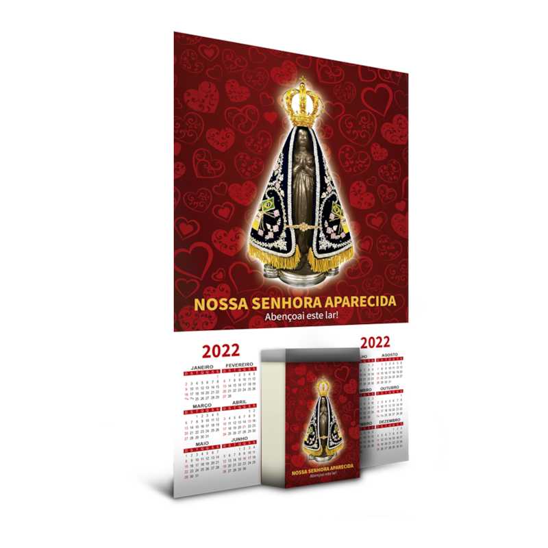 FOLHINHA DE NOSSA SENHORA APARECIDA 2022 - CORAÇÃO DE MÃE - Livraria Loyola