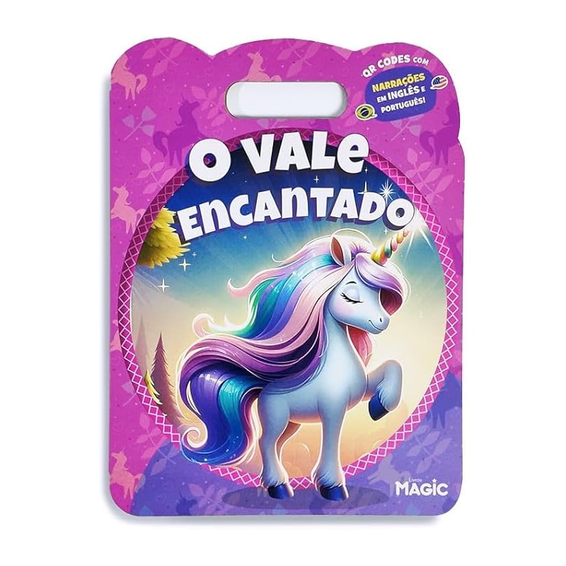 O VALE ENCANTADO - TEXTO E NARRAÇÃO EM PORTUGUÊS E INGLÊS - Livraria Loyola